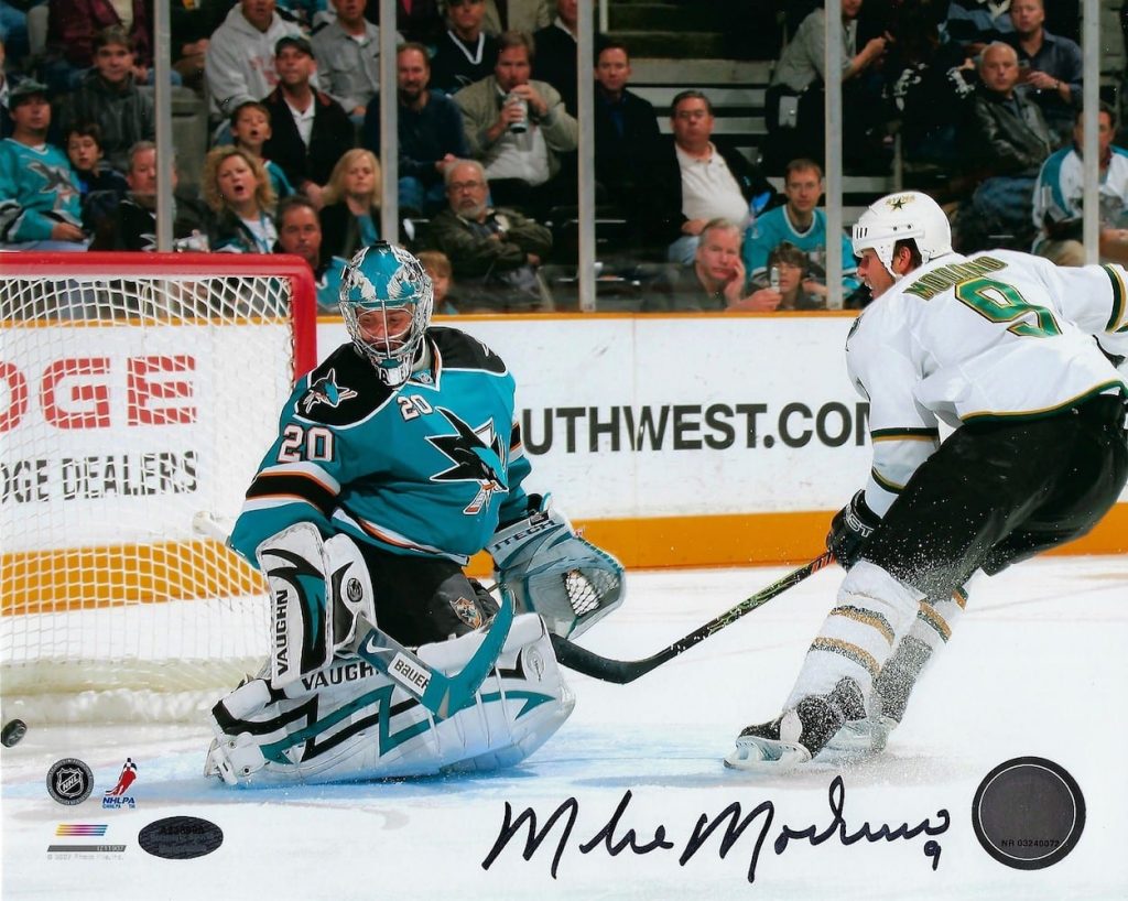 Mike Modano Autographed Dallas Stars 8×10 Photo – House of Hockey