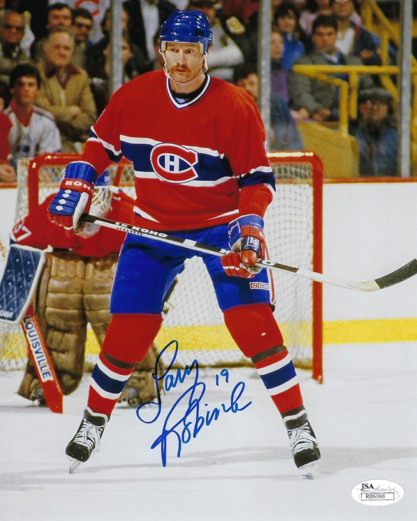 Larry Robinson Autographed Montreal Canadiens 8×10 Photo – House of Hockey