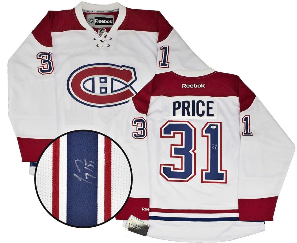 Carey Price Autographed Montreal Canadiens Jersey – House of Hockey