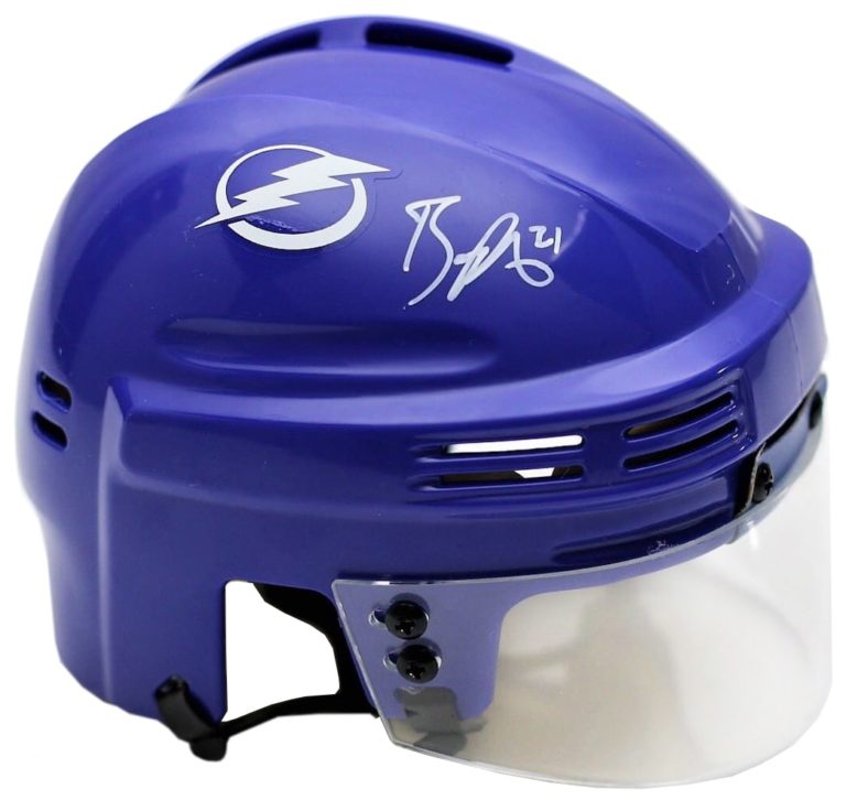 Brayden Point Autographed Tampa Bay Lightning NHL Mini Helmet – House ...
