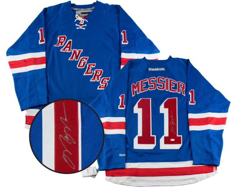 Mark Messier Autographed New York Rangers Jersey – House of Hockey