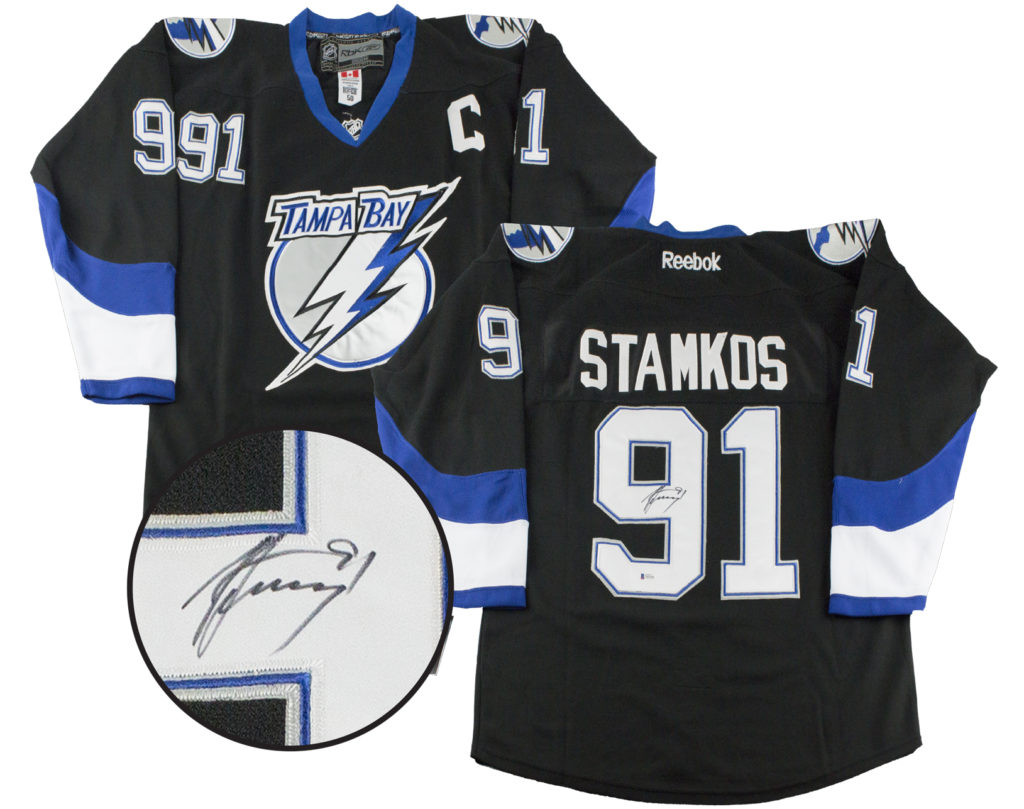 Steven Stamkos Autographed Tampa Bay Lightning Jersey – House of Hockey
