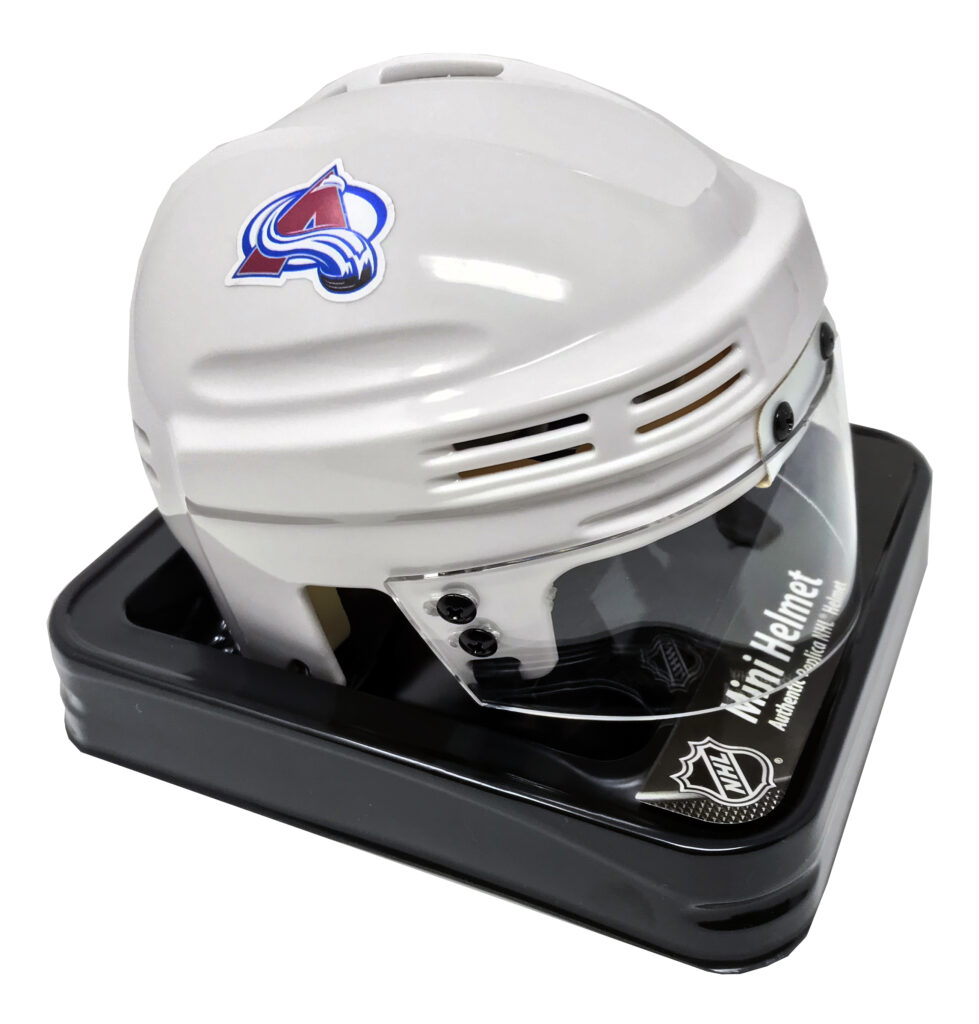 Colorado Avalanche Official NHL On Ice Black Helmet Decals – House of ...